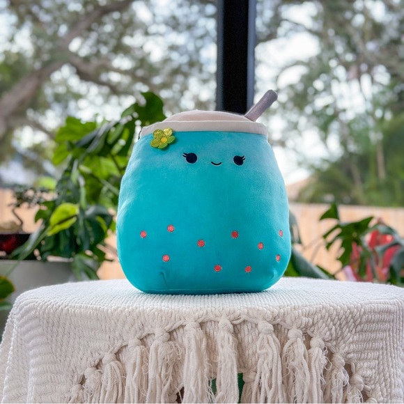 Squishmallows | Toys | Squishmallow Jakarria Blue Boba Drink 2 | Poshmark